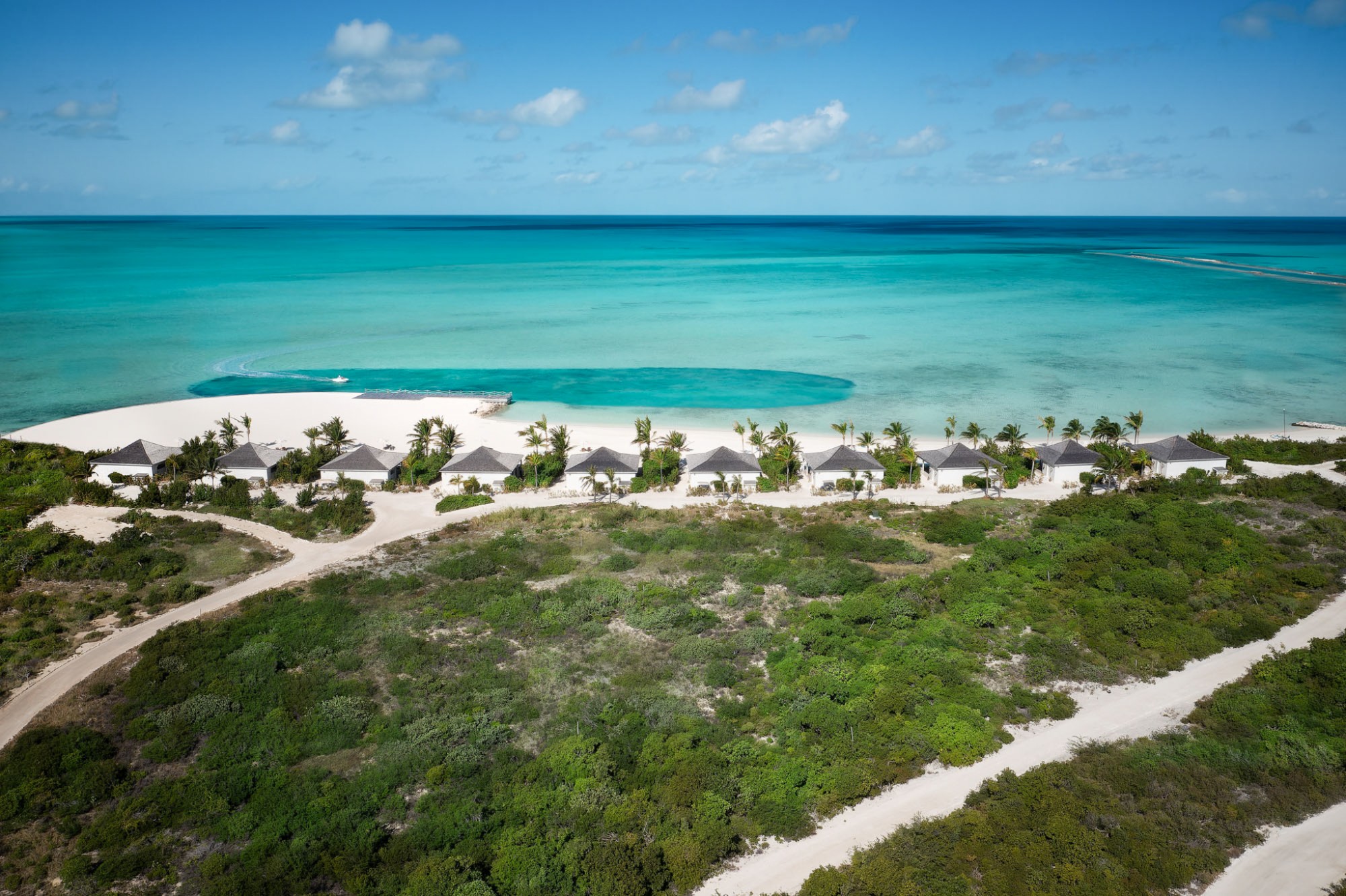 Beachfront Bungalows with Private Pool at Ambergris Cay All Inclusive ...